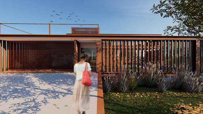 Provide architectural 3d rendering, post production and animations by ...