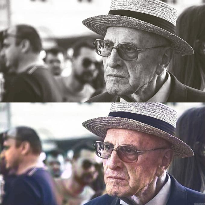 Do realistic colorization for your photos by S4tt4m | Fiverr