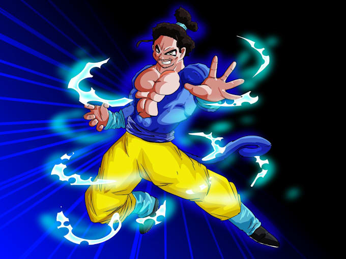 Create a dragon ball z style portraiture art piece for you by Joemjjc ...