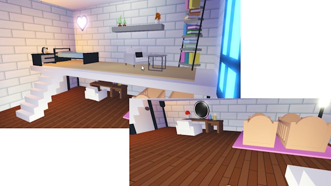 Make an aesthetic adopt me home interior by Bakhtawar_p | Fiverr