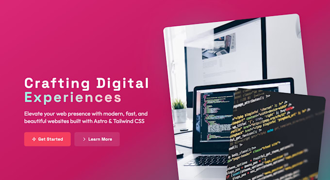 Build astro js react website with tailwind css from scratch by ...