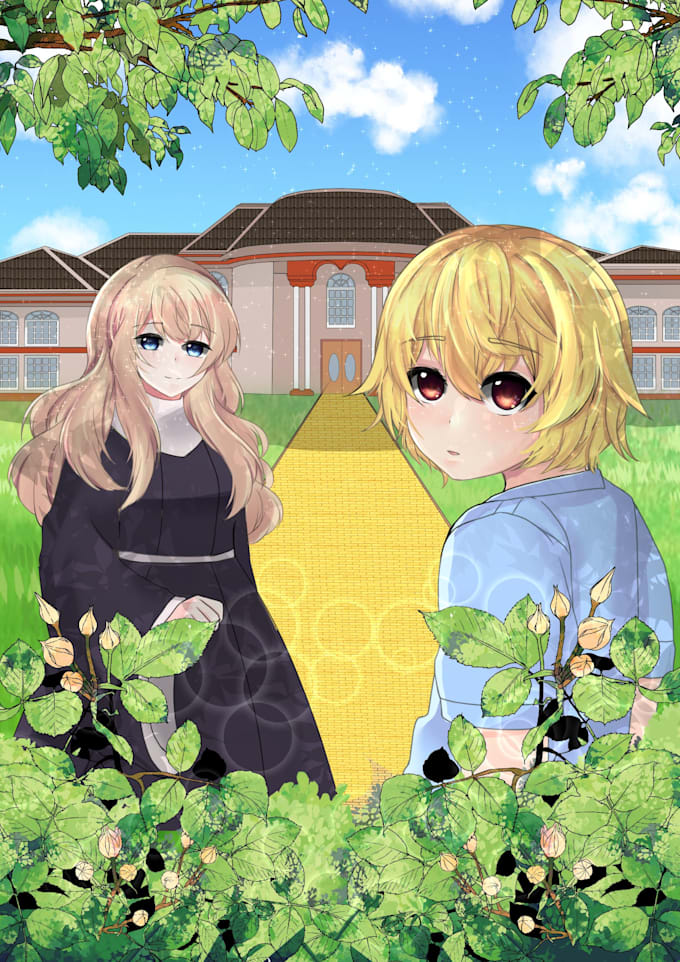 Make your visual novel oc, game characters, or fanart by Chastefei | Fiverr