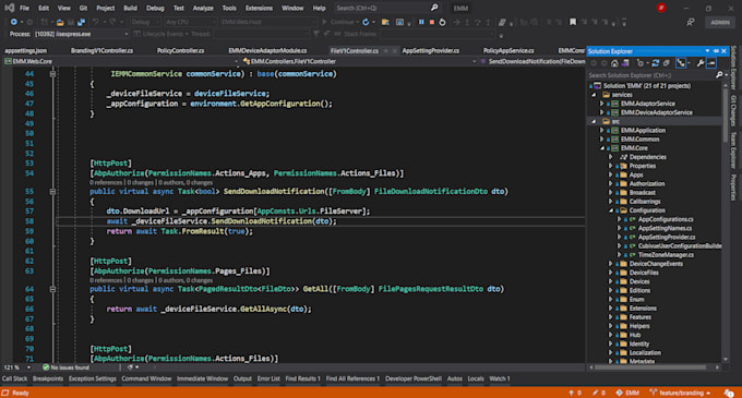 Develop asp dot net core web application with angular by Junaid_f | Fiverr