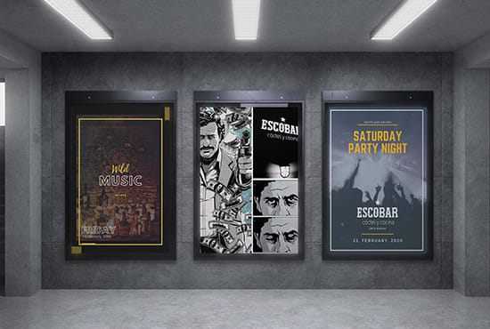 Design stylish flyer, poster or magazine ad, by Pavlitos | Fiverr