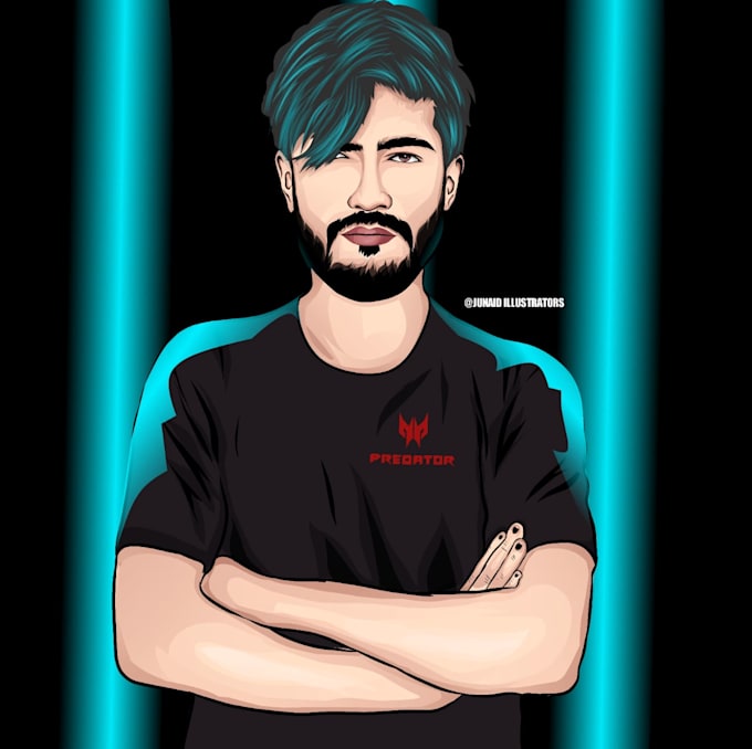 Convert picture to vector logo by Mianjahanziab | Fiverr