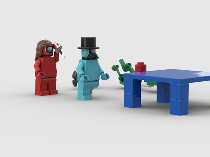 Make you a lego minifigure render by Rando02 | Fiverr