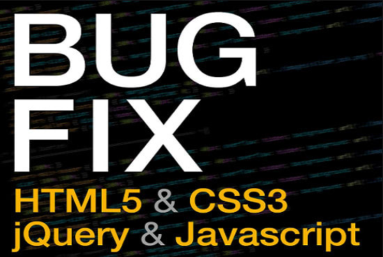 Fix any html css javascript bug by Mrpverified | Fiverr Fix any html css javascript bug by Mrpverified | Fiverr