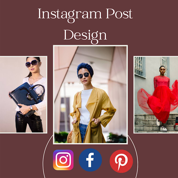 Creat attractive and eye catchy instagram post design and facebook post ...