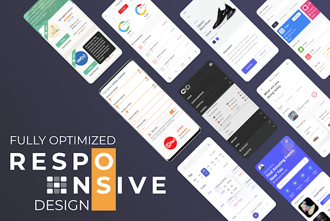Provide you a fully optimized and responsive ui ux design by Petar_rs ...