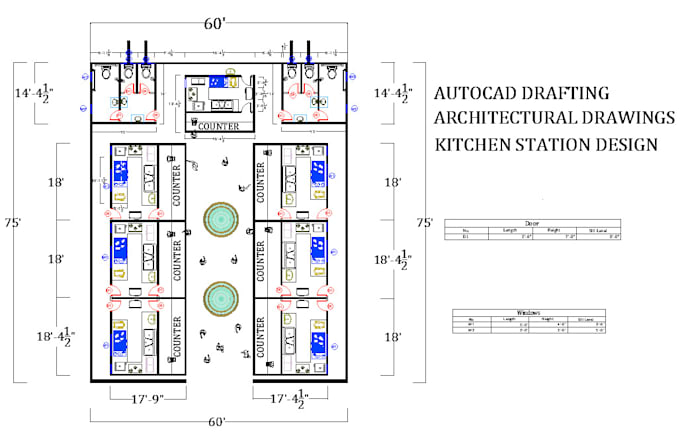 Draft architectural and structural drawings in autocad, cad drafter by ...