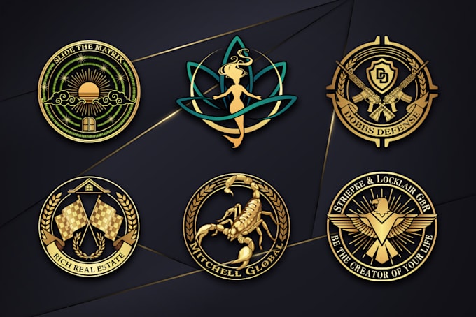 Design business logo, badge, sticker, patch by Animapro | Fiverr