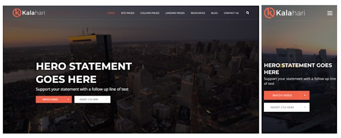 Design an attractive responsive website with html, css, bootstrap and ...