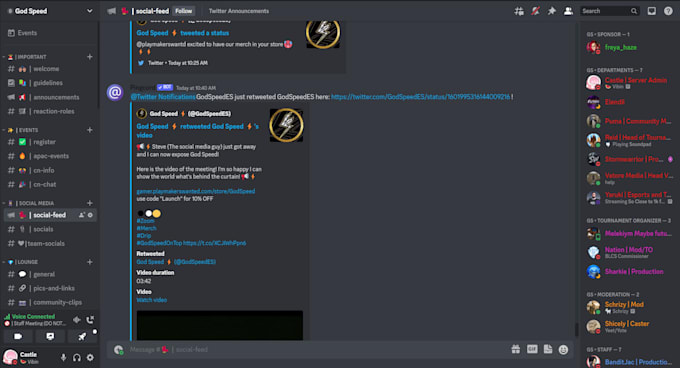 Create a unique discord server by Tismecastle | Fiverr
