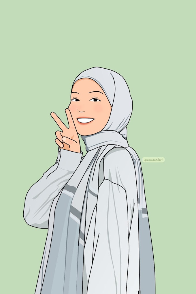 Draw minimalist vector portrait of your ootd by Asmaaandart | Fiverr