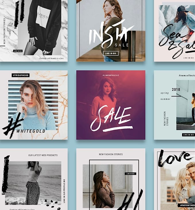 Create scroll stopping instagram posts by Talentbooking | Fiverr