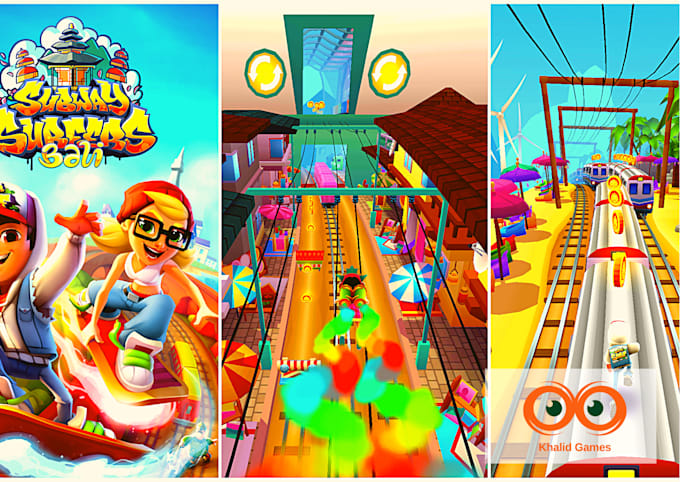 Develop endless runner game, 2d, 3d unity subway surfers, temple run ...