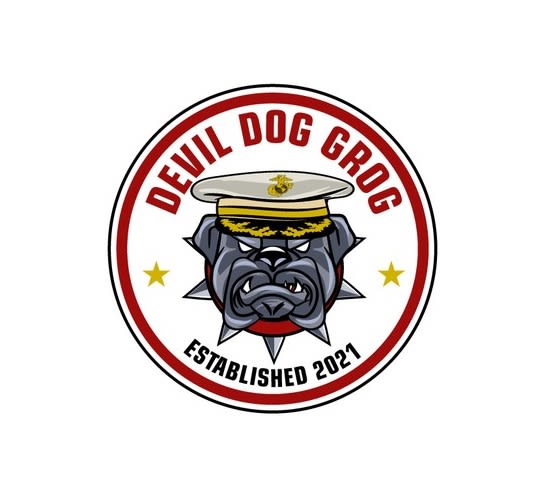 Design an astonishing devil dog grog logo in high definition by Erica ...