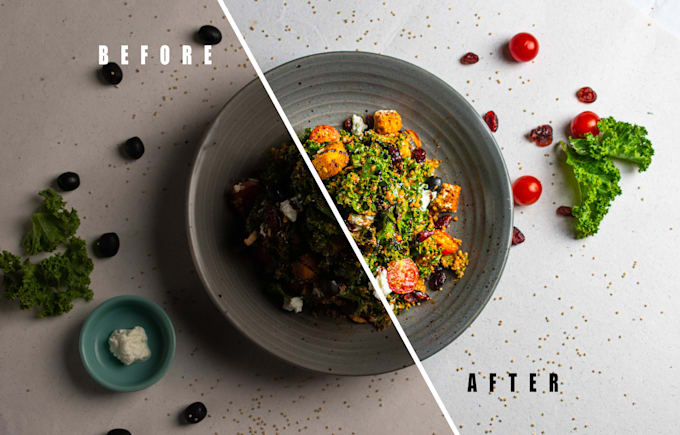 Edit food photos within 24hrs by Ancien_studio | Fiverr