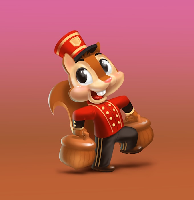 Design a character with the 3d rendering style by Vicleo | Fiverr