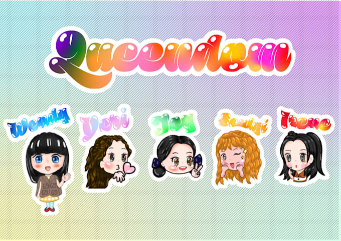 Create uwu characters emotes, badges, and sticker for you by Nagatart ...