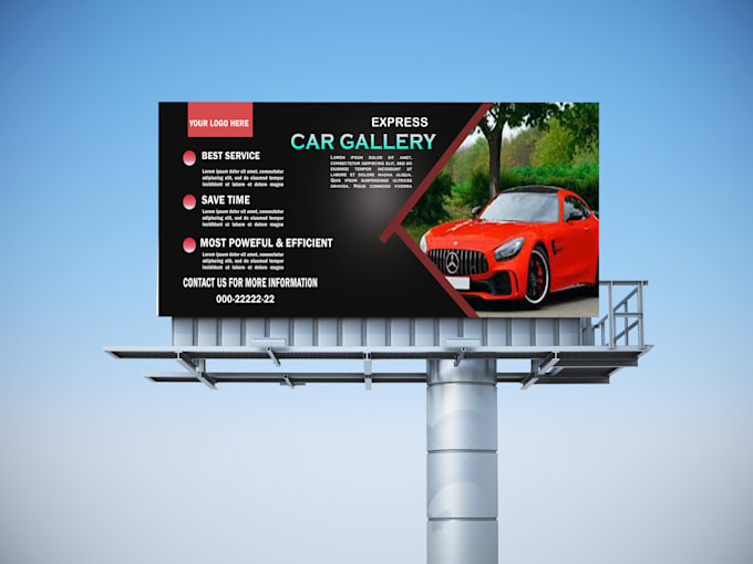 Design perfect printable billboard and banners by Faisal102410242 | Fiverr