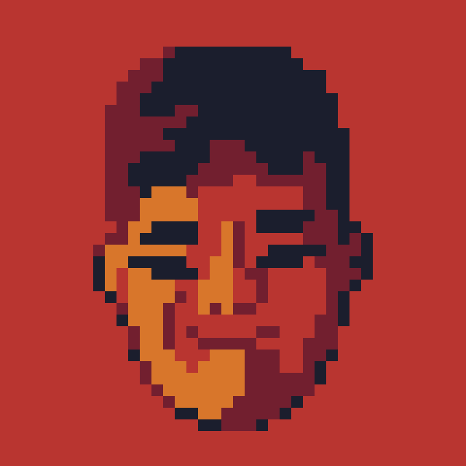 Create a mini pixel art portrait or avatar by Levynuen | Fiverr