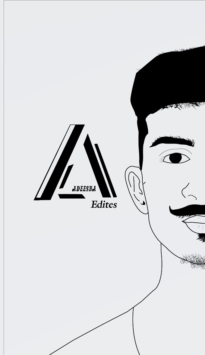 Art your face vector trace by Indurudesha | Fiverr