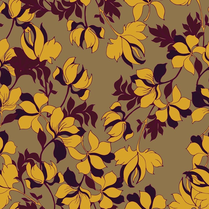 Make a pattern design repeat with different colorways by Mehdichangezi1 ...