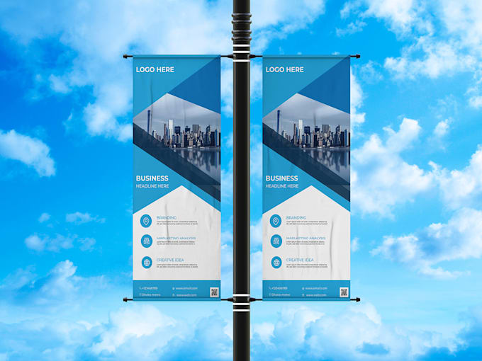 Do a top notch unique roll up banner design in 24 hours by Tanhabhuiyan ...