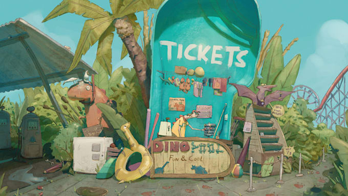 Create complex and unique illustrations by Scumug | Fiverr