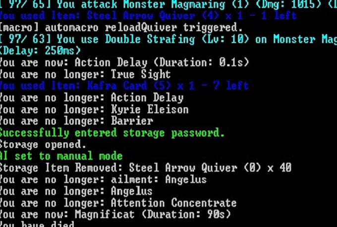 Make program macro plugin openkore ragnarok botting by Addy_20 | Fiverr