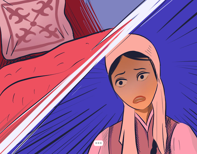 Draw digital art comics by Akartma | Fiverr