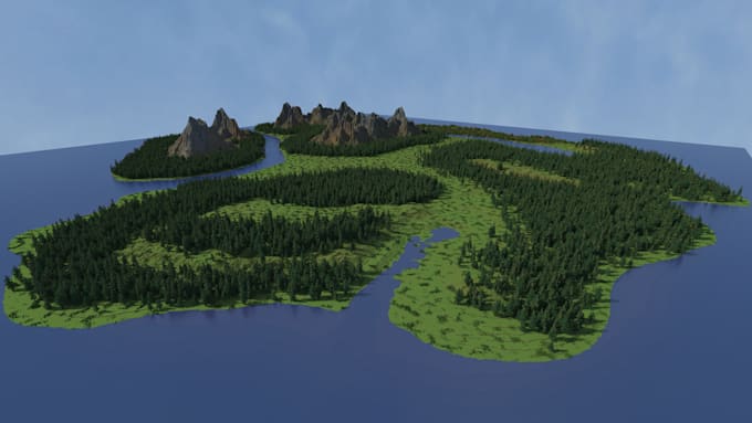 Make you a custom worldpainter world by Lambry | Fiverr