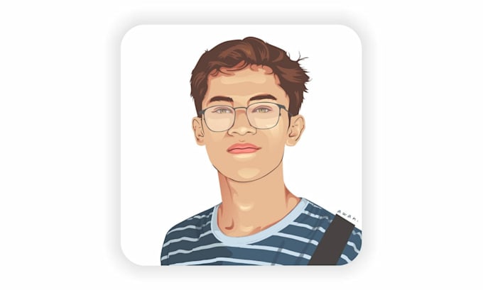 Draw a detailed cartoon avatar of your photo by Tamtam396 | Fiverr