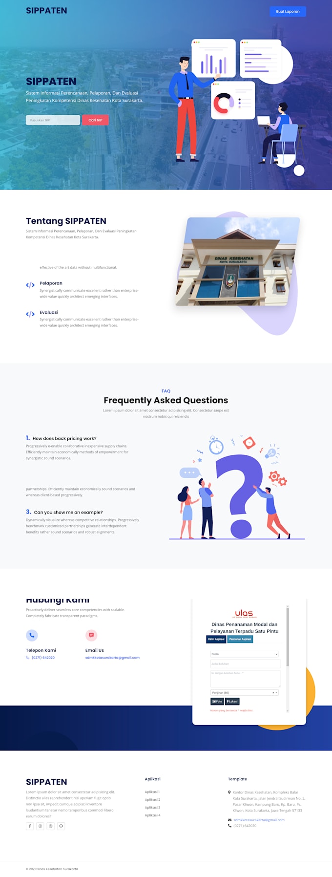 Create website application in html css react nodejs by Septianinet | Fiverr