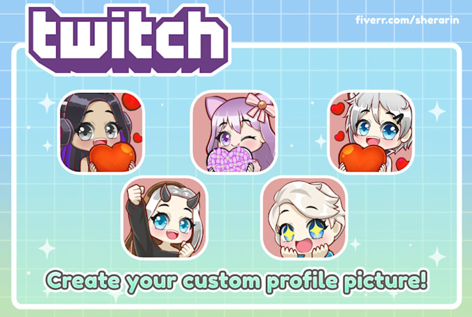Create a cute and custom chibi anime profile picture for you by ...