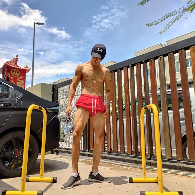 Be your shredded lean male model by Ethanhaseaten | Fiverr