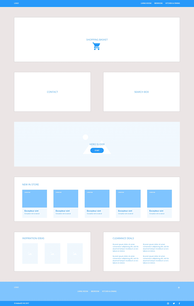 Design ux ui wireframes by Sush098 | Fiverr