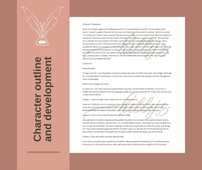 Create detailed fictional story outlines for you by Hilly_t | Fiverr