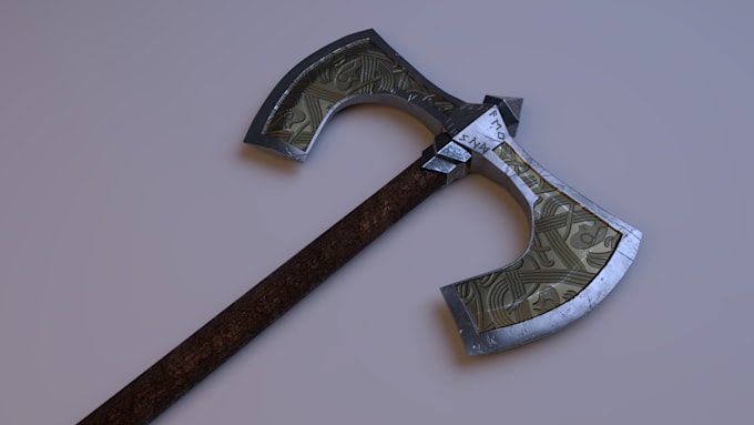 Model realistic medieval weapons for you by Tuncbekts | Fiverr
