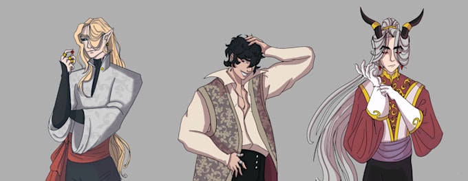 Draw fanart, ocs, and scenarios by Gabileen | Fiverr