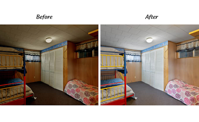 Photoshop edit house exterior interior photo by Khoa2610 | Fiverr