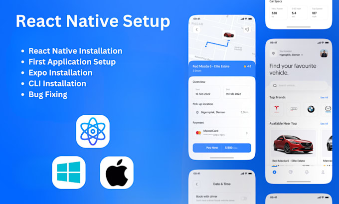 Install react native setup for android by Zeeshanyousa633 | Fiverr