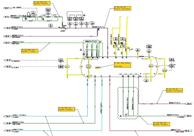 Generate piping test block diagram from pid and linelist by Virdobagus ...