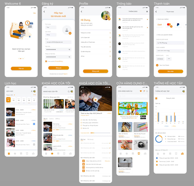 Create modern and intuitive ui ux designs by Dungtran1810 | Fiverr