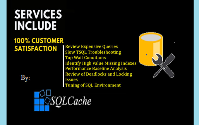 Resolve sql server performance issues by Aasc_asif | Fiverr