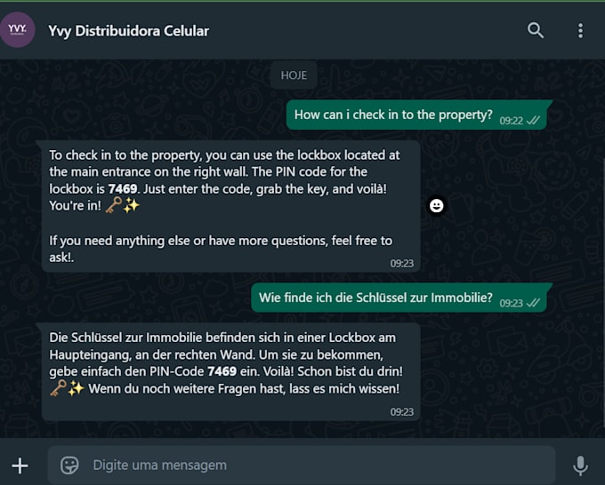 Create you an ai assistant connected to whatsapp using python by Amazoniahub | Fiverr