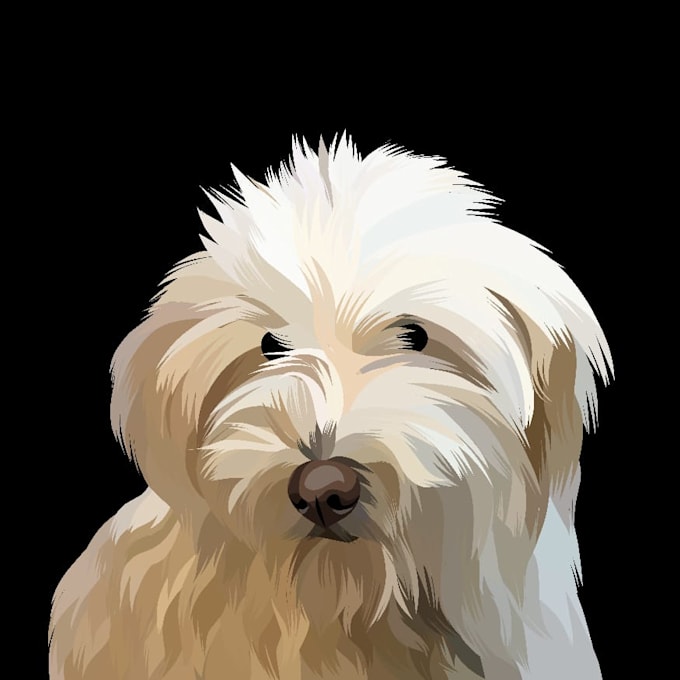 Draw pet cartoon, pet vector illustration by Azmikhoirullah | Fiverr