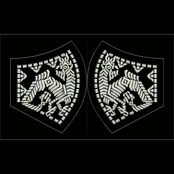 Do design amazing face mask embroidery by Gapura_embro | Fiverr