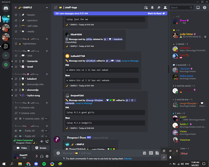 Professional discord developer and designer by Isimplee | Fiverr